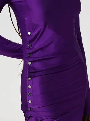 Rabanne Ruched Stretch Jersey Top