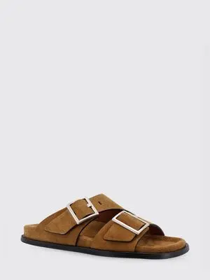 ALOHAS Suede Alba Mule Sandals - Leather