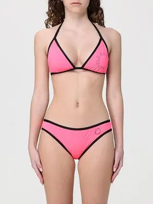 Karl Lagerfeld Halterneck Bikini - Fuchsia