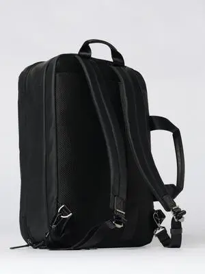 Emporio Armani Modular Backpack In Recycled Nylon With Metallic Logo