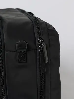 Emporio Armani Modular Backpack In Recycled Nylon With Metallic Logo