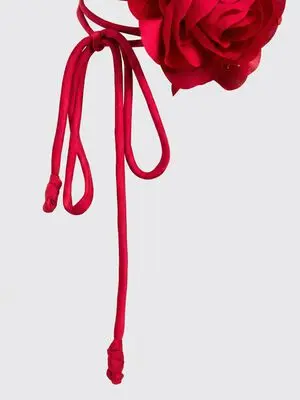 TWINSET Polyester Necklace With Floral Applique