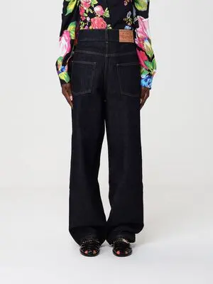 Moschino Wide Leg Jeans - Denim