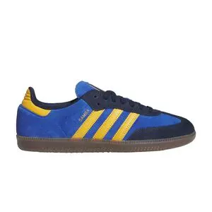 Adidas Samba Adv 'collegiate Navy Preloved Yellow Royal - Blue