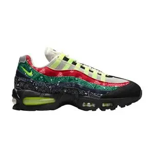 Nike Air Max 95 Og 'big Bubble Paisley Neon - Black