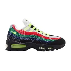 Nike Air Max 95 Og Big Bubble Paisley Neon - Black