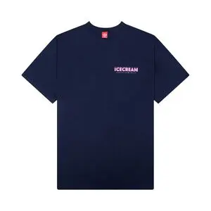 ICECREAM Menu Short-sleeve Tee Iris - Black