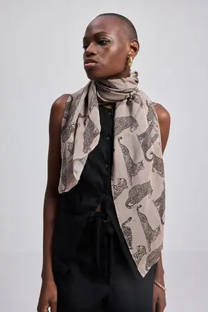 REISTOR The Mara Scarf - Brown
