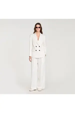 Sandro Striped Tailored Jacket - Stripe