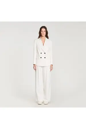 Sandro Striped Tailored Jacket - Stripe