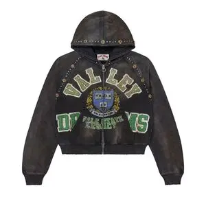 VALE FOREVER Gem Zip-up Hoodie