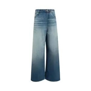 R13 Nico Wrap Jean - Blue