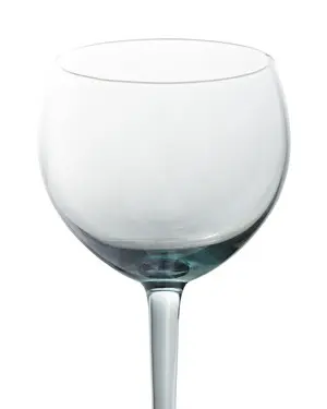 Prada Set Of Two Crystal Wine Glasses New York - Blue