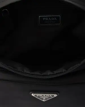 Prada Re-nylon And Leather Shoulder Bag