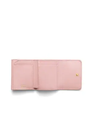 Prada Small Saffiano Leather Wallet - Pink