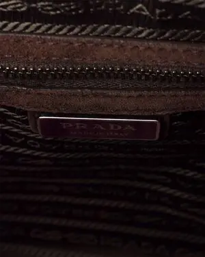 Prada Suede Shoulder Bag