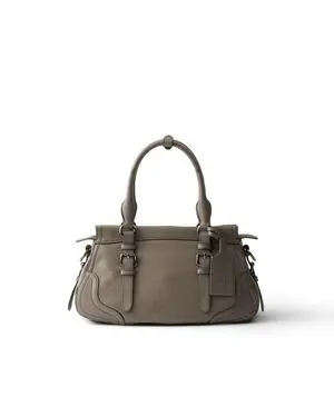 Prada Large Leather Tote Bag