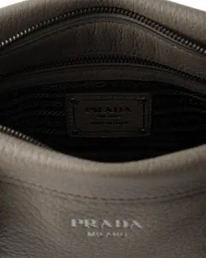 Prada Large Leather Tote Bag