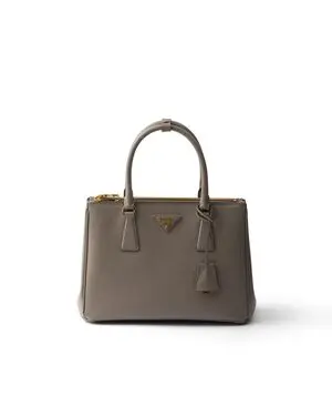 Prada Galleria Medium Saffiano Leather Bag - Grey