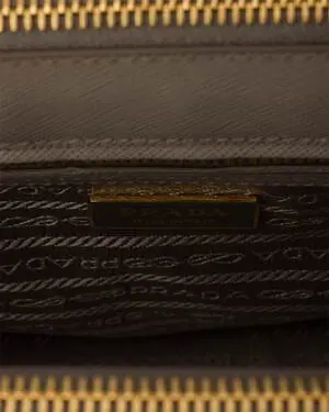 Prada Galleria Medium Saffiano Leather Bag - Grey