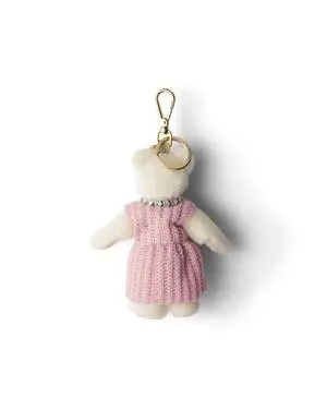 Prada Teddy Bear Keychain Charm