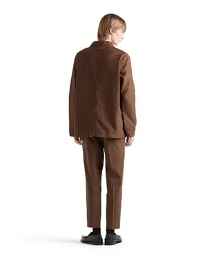 Prada Cotton Gabardine Pants