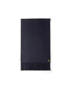 Prada Silk And Cashmere Scarf - Blue