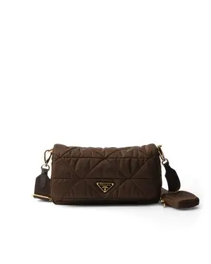 Prada Padded Re-nylon Shoulder Bag