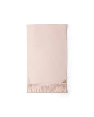 Prada Silk And Cashmere Scarf - Pink