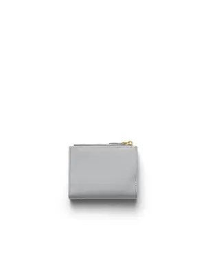 Prada Small Saffiano Leather Wallet - Grey