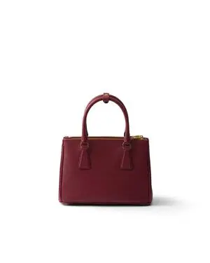 Prada Galleria Small Saffiano Leather Bag - Red