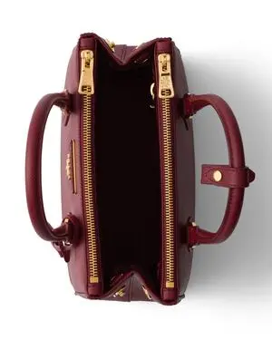 Prada Galleria Small Saffiano Leather Bag - Red