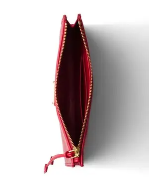 Prada Leather Pouch - Red