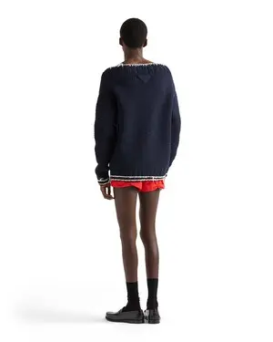Prada Wool Boat-neck Sweater