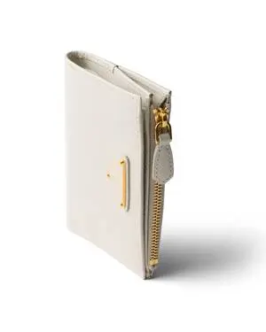 Prada Small Saffiano Leather Wallet - Neutral