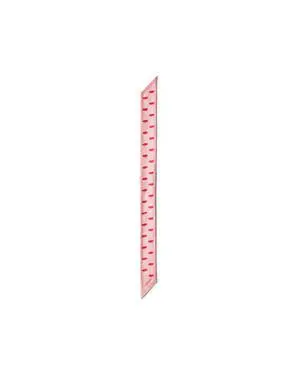 Prada Printed Silk Twill Skinny Scarf