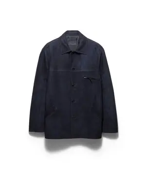 Prada Suede Caban Jacket
