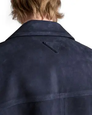 Prada Suede Caban Jacket