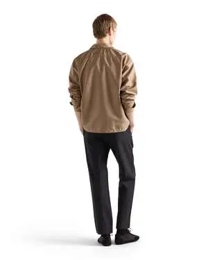 Prada Re-nyon Zipper Shirt - Neutral