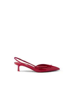 Prada Patent Leather Slingback Pumps