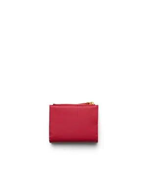 Prada Small Saffiano Leather Wallet - Red