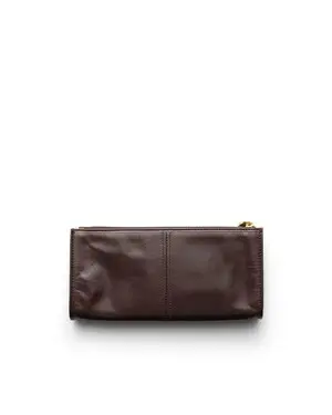 Prada Leather Pouch - Brown