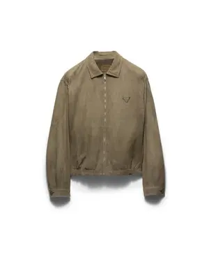 Prada Suede Jacket - Green