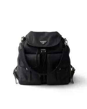 Prada Leather Backpack - Black