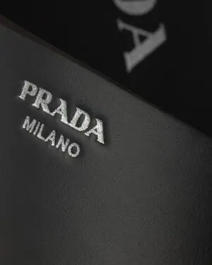 Prada Crisscross Rubber Slides