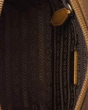 Prada Re-nylon Pouch - Brown