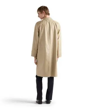 Prada Nappa Leather Coat