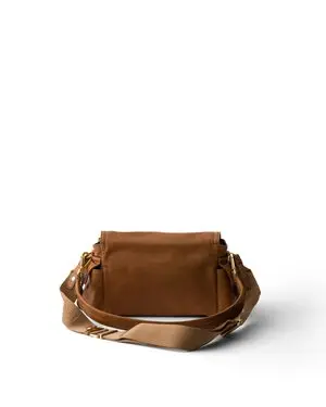 Prada Explore Medium Nappa Leather Shoulder Bag With Flap