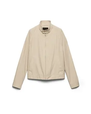 Prada Cotton Jacket - Neutral