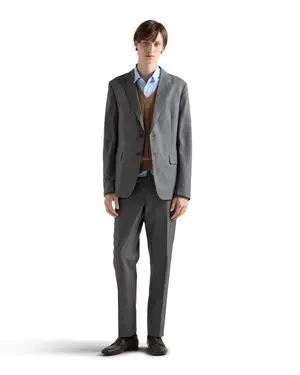 Prada Single-breasted Silk Suit